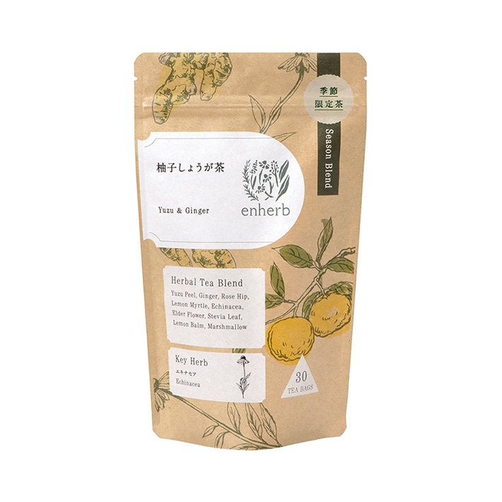 ハーブ専門店「enherb（エンハーブ）」公式WEBサイト [限定]柚子しょうが茶(茶葉 50g（約10杯分）): ハーブティー／サントリーグループのハーブ専門店「enherb（エンハーブ ...